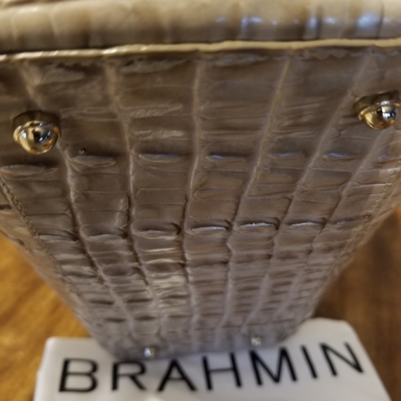 Brahmin | Bags | Brahmin Grey La Scala Jayden Tote Skyler Set Nwt ...